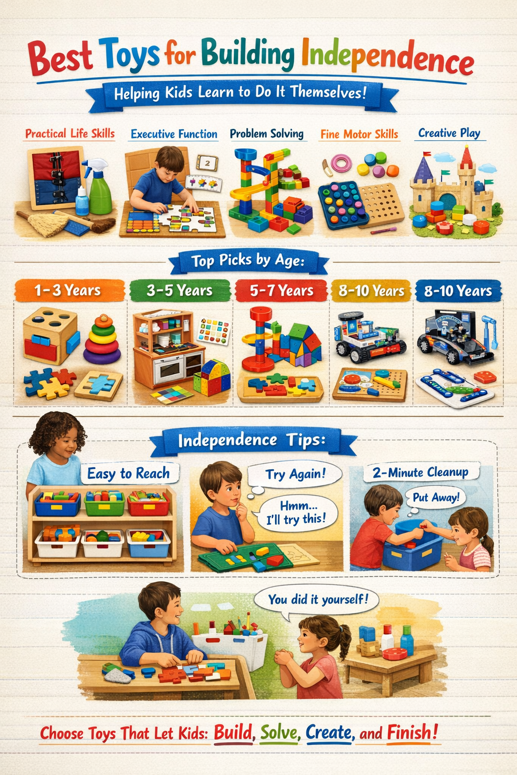 Best Toys for Building Independence (A Parent-Friendly Guide) – Wonder ...