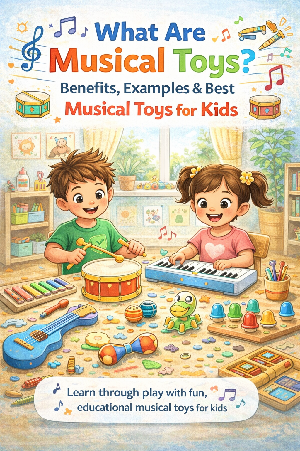 What Are Musical Toys? Benefits, Examples & Best Musical Toys for Kids ...